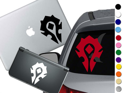World of War Craft Horde- Vinyl Decal Sticker For cars, laptops, and ...