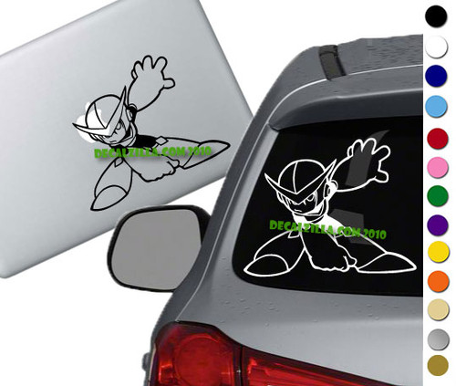 Mega Man - Quick Man - Vinyl Decal Sticker - For cars, laptops and more ...