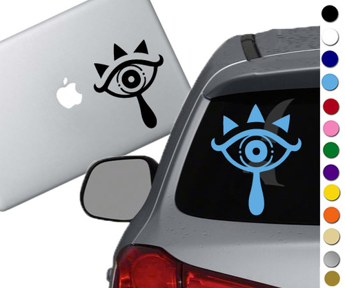 Legend of Zelda - Sheikah - Vinyl Decal Sticker - For cars, laptops and ...
