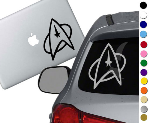 Star Trek - Starfleet Emblem - Vinyl Decal Sticker - For cars, laptops ...