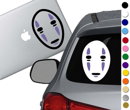Spirited Away- No Face 2 colors- Vinyl Decal Sticker For cars, laptops ...