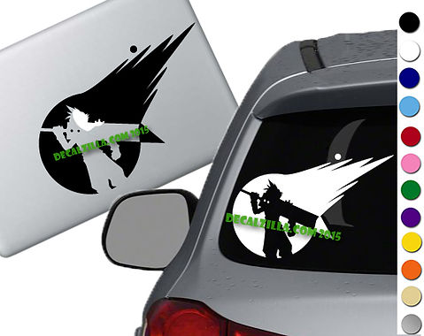 cloud strife pumpkin stencil