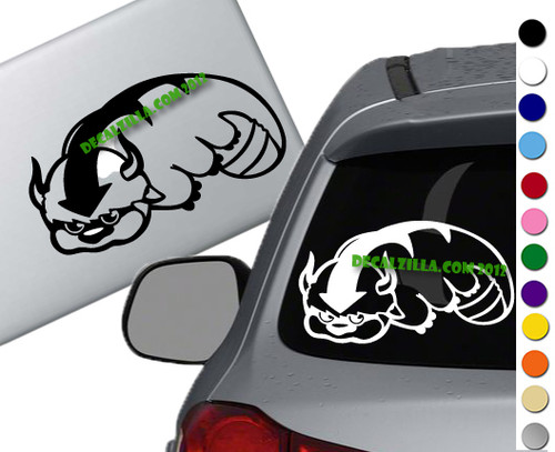 Avatar The Last Air Bender - Appa - Vinyl Decal Sticker - For cars and ...
