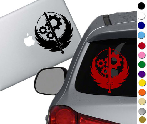 Fallout - Brotherhood of Steel - Vinyl Decal Sticker - For cars and ...