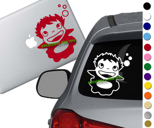 Ponyo - Vinyl Decal Sticker - For cars, laptops, and more! | Decalzilla