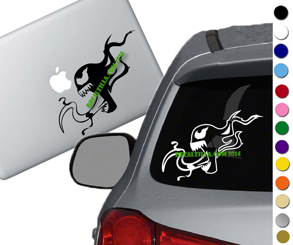 Venom - Vinyl Decal Sticker - For cars, laptops, and more! | Decalzilla