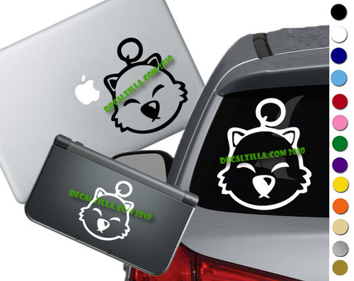Final Fantasy - Moogle - Vinyl Decal Sticker For cars, laptops, and ...