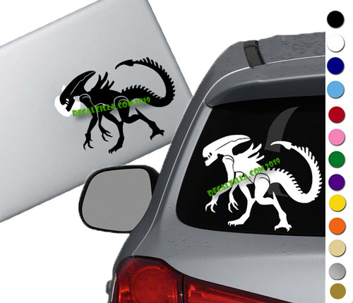 Alien Xenomorph - Vinyl Decal Sticker - For cars, laptops and more ...