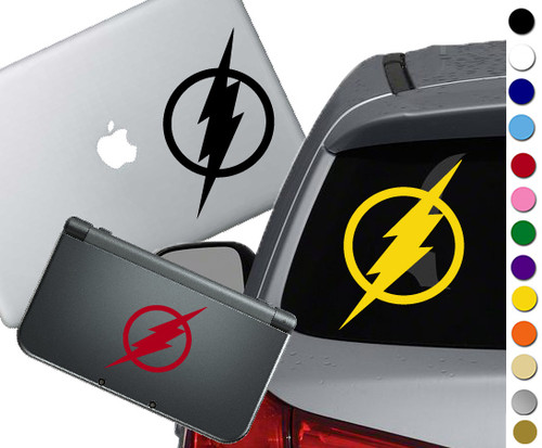 The Flash Symbol - Vinyl Decal Sticker For cars, laptops, and more ...