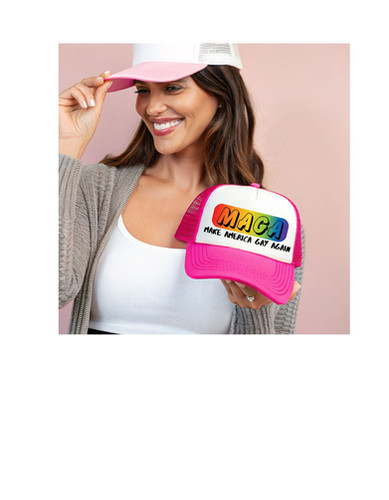 Make America Gay Again Trucker Hat | Boogeyman Boutique
