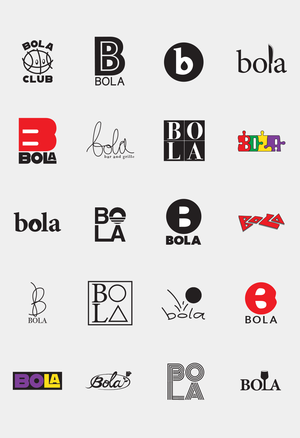 BOLA LOGO GENERATION