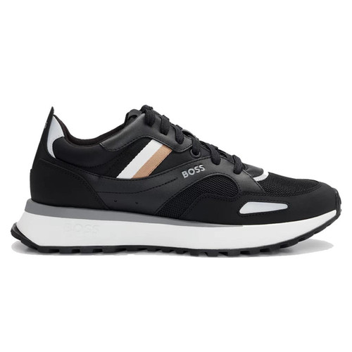 HUGO BOSS Mens Running Style Trainers Black 37B | Urban Equipment