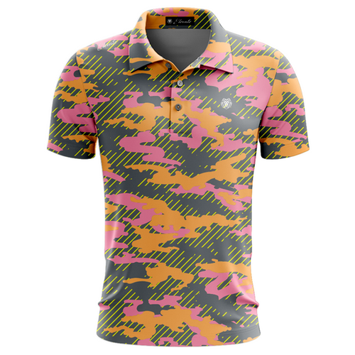 Starburst Camo Polo | Elevate Apparel