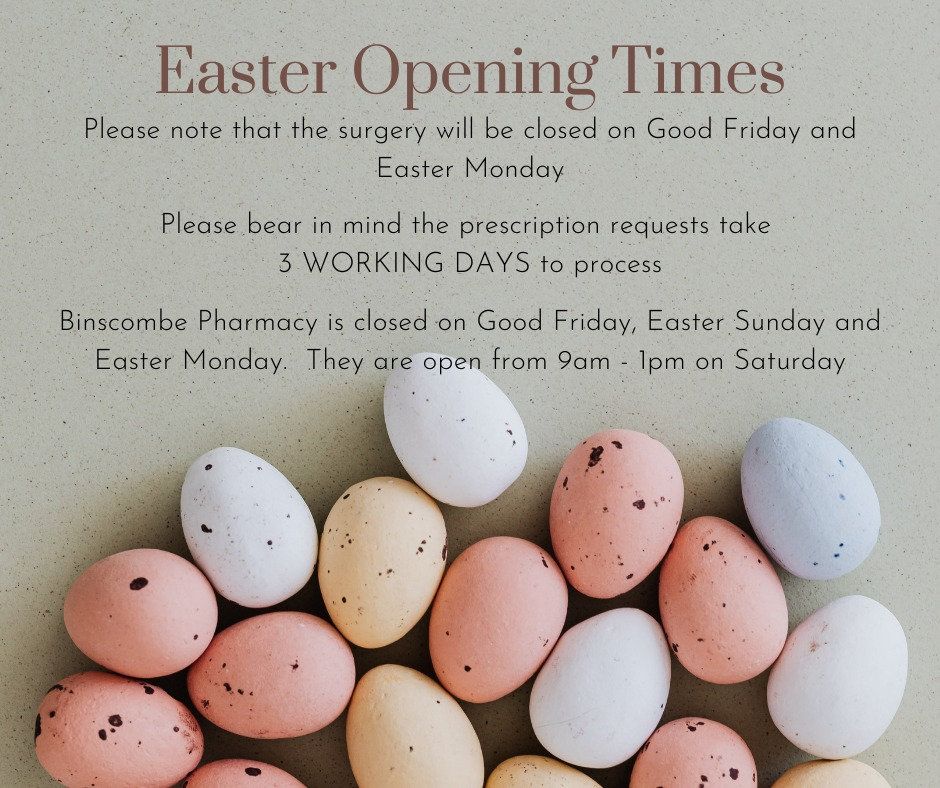 Easter Opening Times