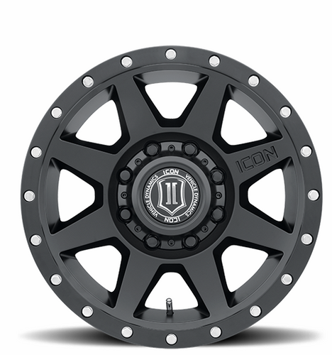 ICON ALLOYS | REBOUNDHD | SATIN BLACK | Bestoff-road.com