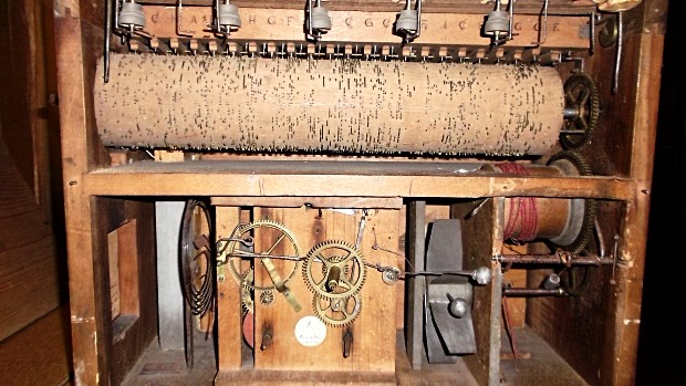Our Newest Acquisition a 46 Pipe Organ clock!