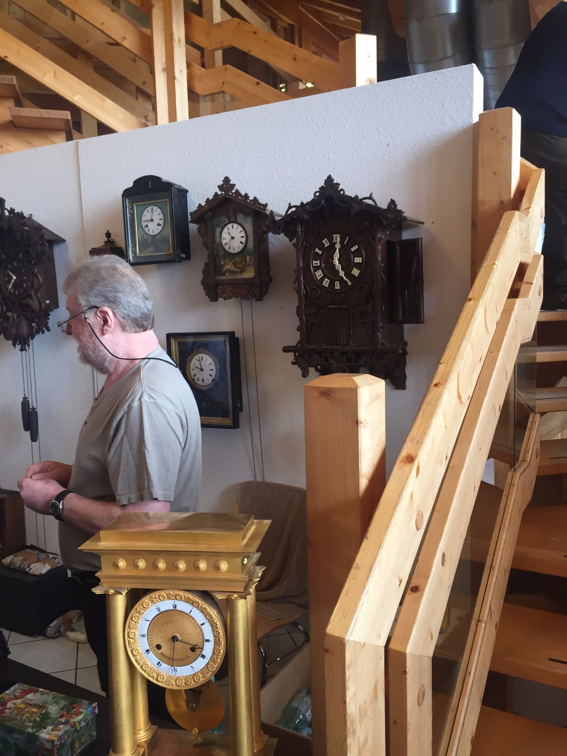 Antique Black Forest Clock Events
