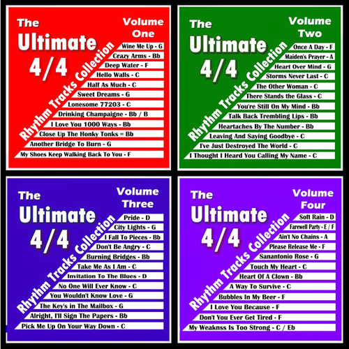 The Original Ultimate 4/4 Rhythm Tracks Collection Set of 4 | Mike Headrick