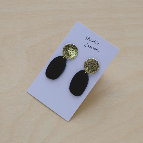 Maia Earrings - Black | Simply Rye