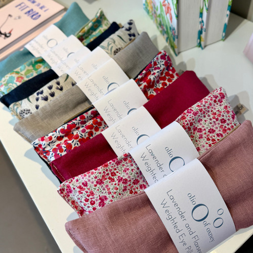 Lavender and Flaxseed Weighted Eye Pillow | Simply Rye
