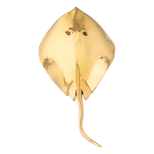 Gold Manta Ray Statue - Small | DArgenta | Unique Gifts | Home Decor