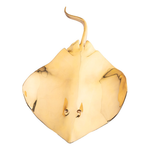 Gold Manta Ray Statue - Large | DArgenta | Unique Gifts | Home Decor