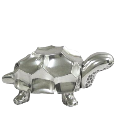 Silver Turtle Statue Ayoltl | D'Argenta | Unique Gifts | Home Decor