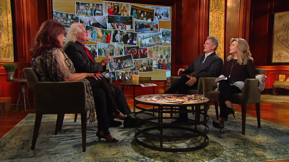 Edith and LaVerne Tripp on TBN laughing with Matt and Laurie