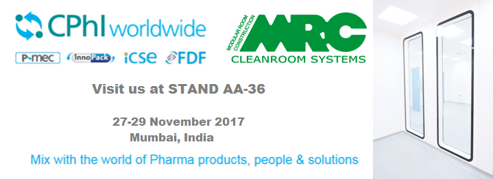 MRC Systems at CPHI India 2017 | MRC Cleanrooms - panels & accessories ...