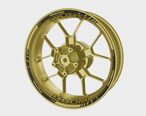 Honda MSX 125 Grom Wheel Decals Rim Stickers | Ace Vinyl