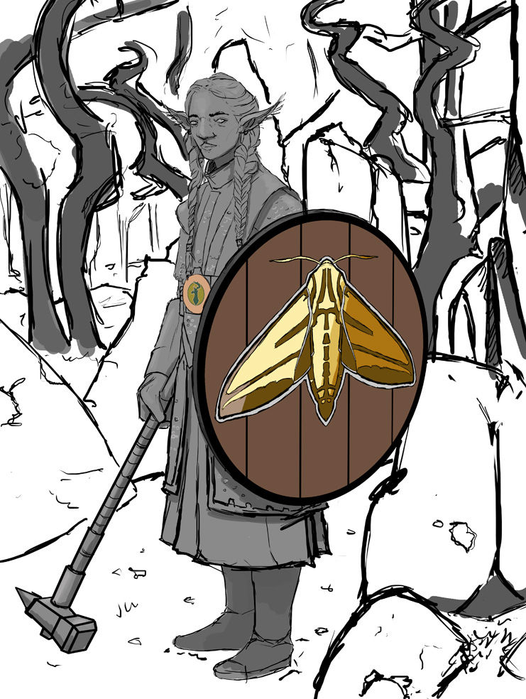 Tailtu, Paladin of the Woods