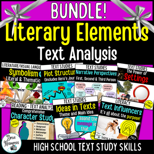 Elements of Literature - Aspects of Texts - DISCOUNTED BUNDLE | Drive ...
