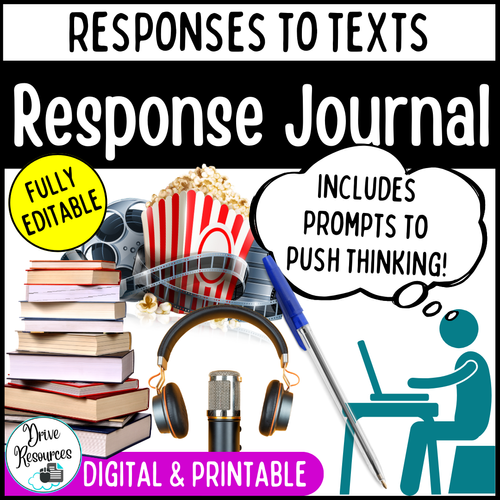 Responding to Texts - Response Journal | Drive Resources