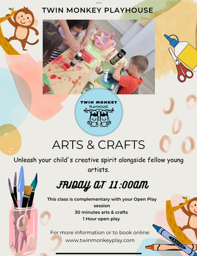 Kids Craft Day | Twin Monkey Play