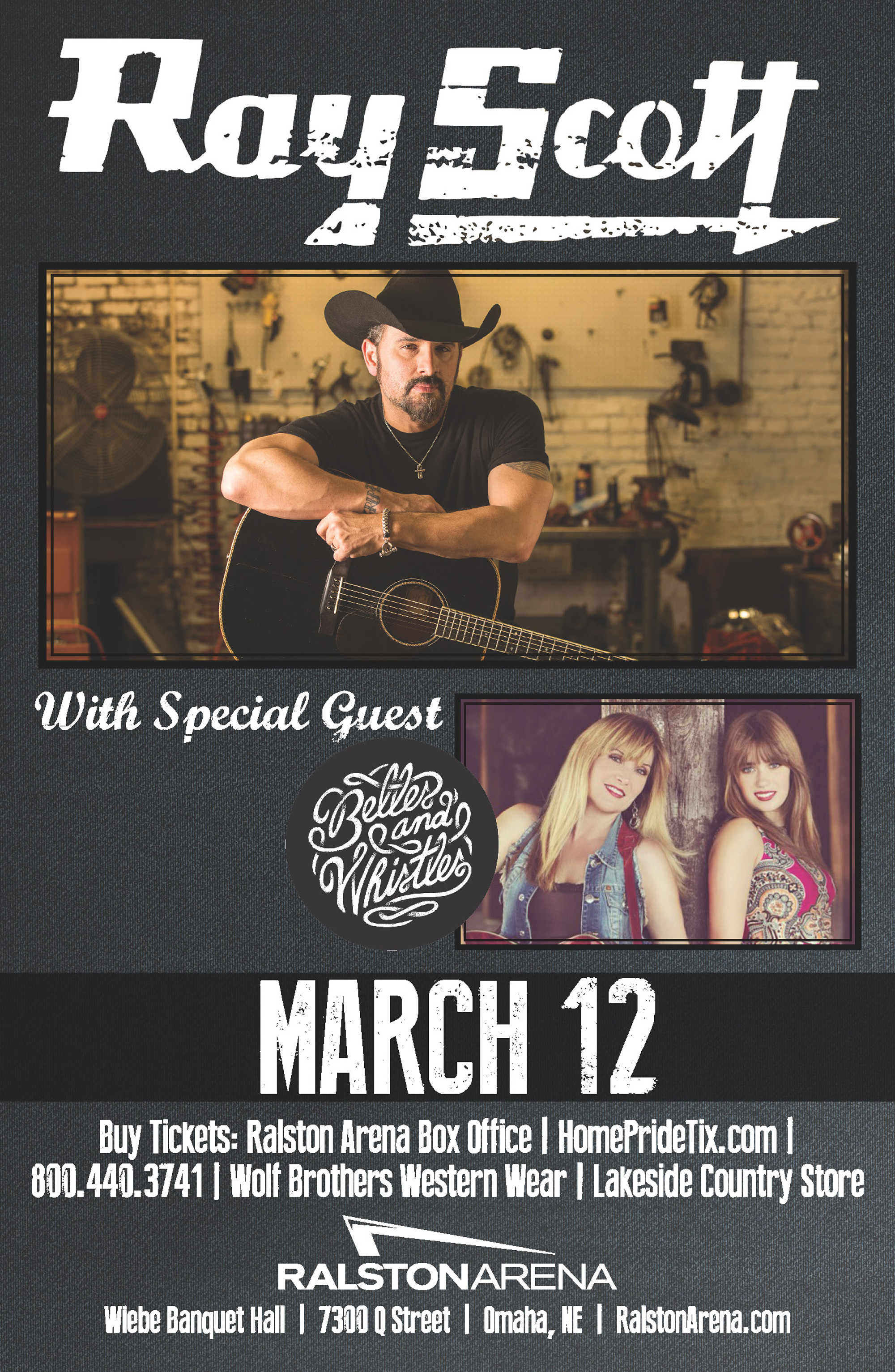 Ray Scott Concert Poster