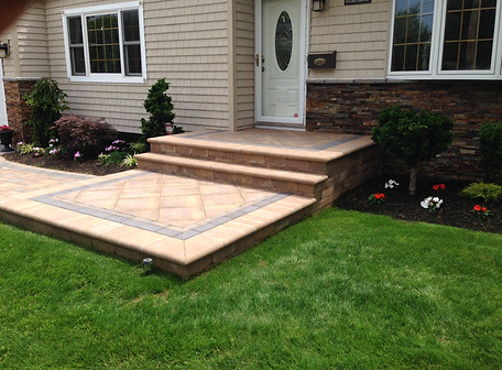 STOOPS | FRONT ENTRANCE | CUSTOM DESIGN | PORCH | STEPS | PLATFORMS ...