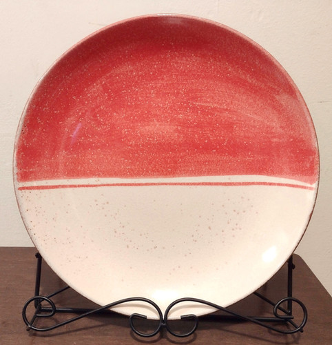 Large Decorative Plate Hand Painted Italy | aireia.net