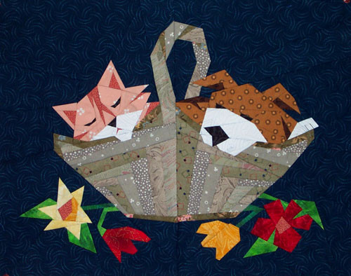 Best Buds Paper-pieced Quilt Pattern| Paper Panache