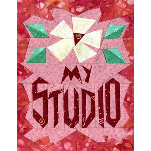 My Studio Paper-Pieced Quilt Pattern