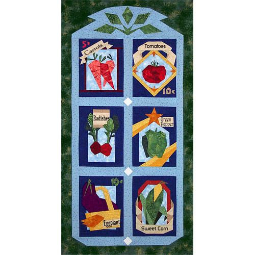 Seed Packets Paper-pieced Quilt Pattern | Paper Panache