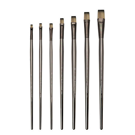 Royal Brush - Zen Series 53, Long Handle Synthetic Oil & Acrylic Paint Brushes | ScrappyShak