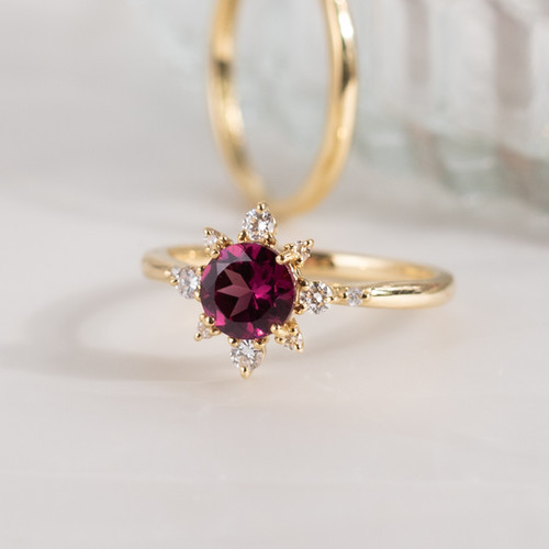 Solaris Ring - Rhodolite Garnet | Fujimori Kajita