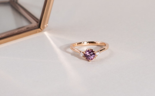 Viola Purple Spinel Ring | Fujimori Kajita