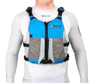 VAIKOBI V3 OCEAN RACING PFD LIFE JACKET CYAN UNISEX | AQUASPORT