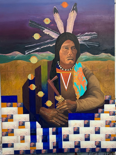 Bailey: Man Who Packs the Eagle | Blackfish Gallery