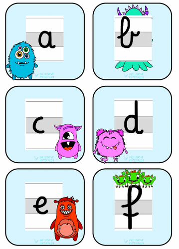 Spel letter, schrijf en leesletters | Inclusievematerialen