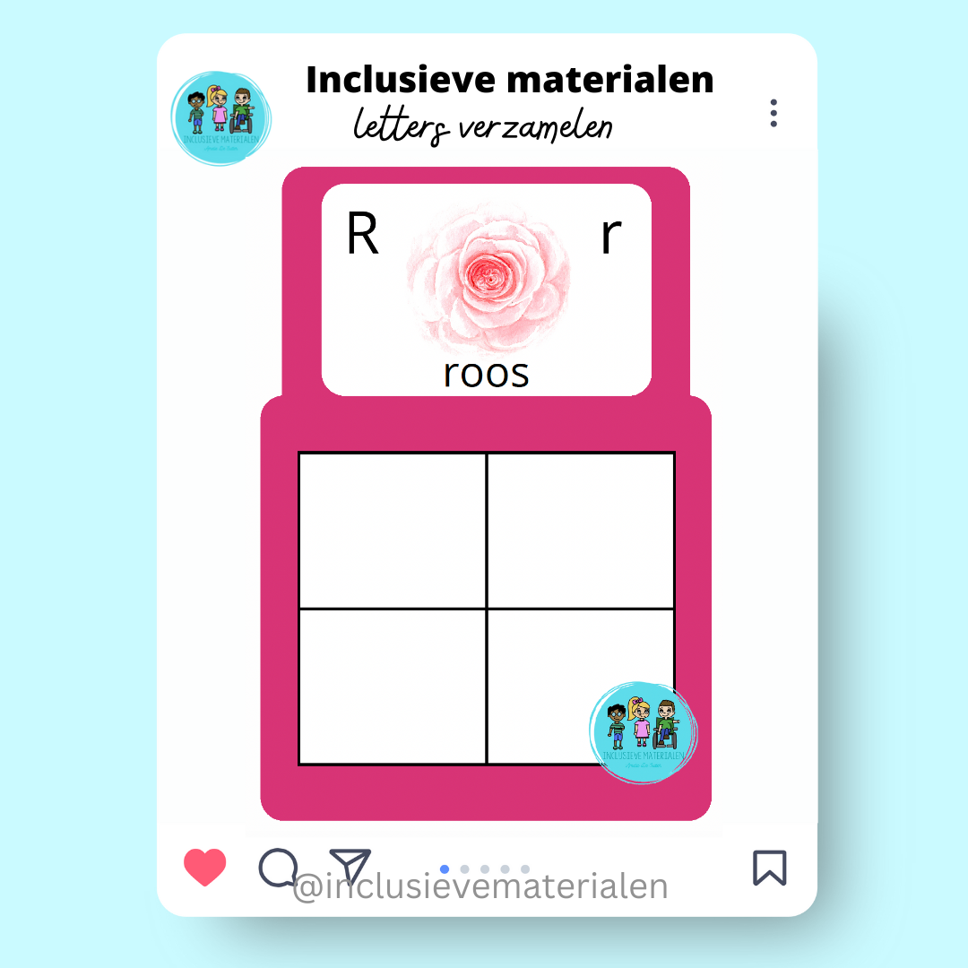 Letters verzamelen en sorteren
