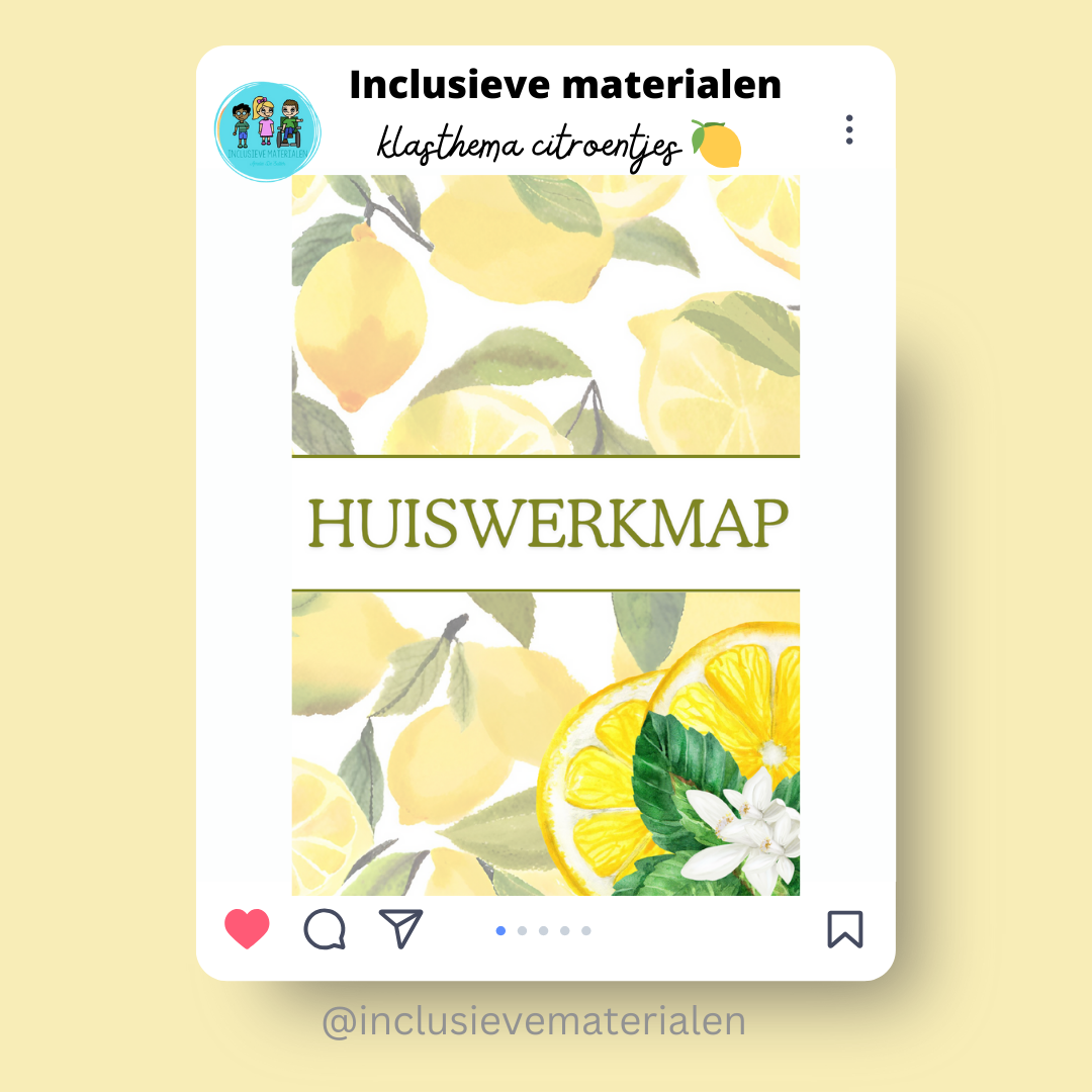 Klasthema citroentjes 🍋