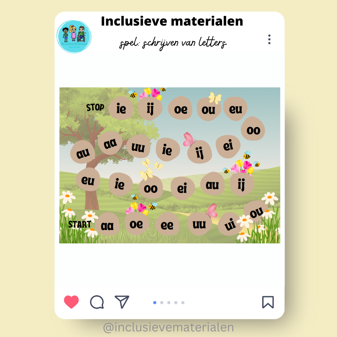 Spel: letters leren schrijven