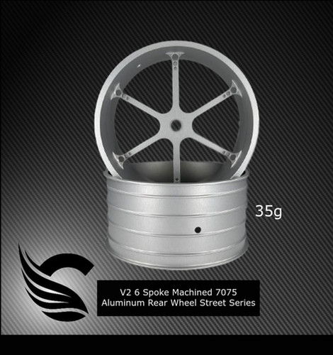 V2 7075 Aluminum STREET Series Rear Drag Wheels (2 wheels) | Team ...
